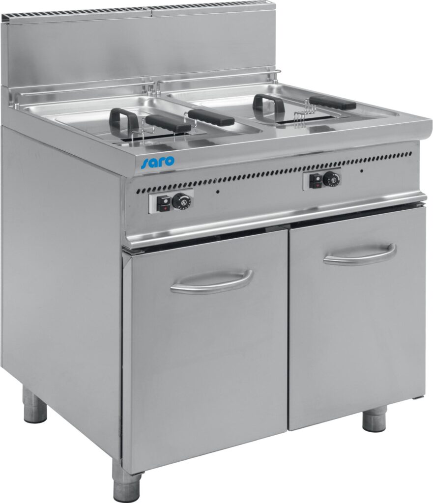 Saro Friteuse met gas aansluiting Model E7/FLG2V13 - Horeca Heaven